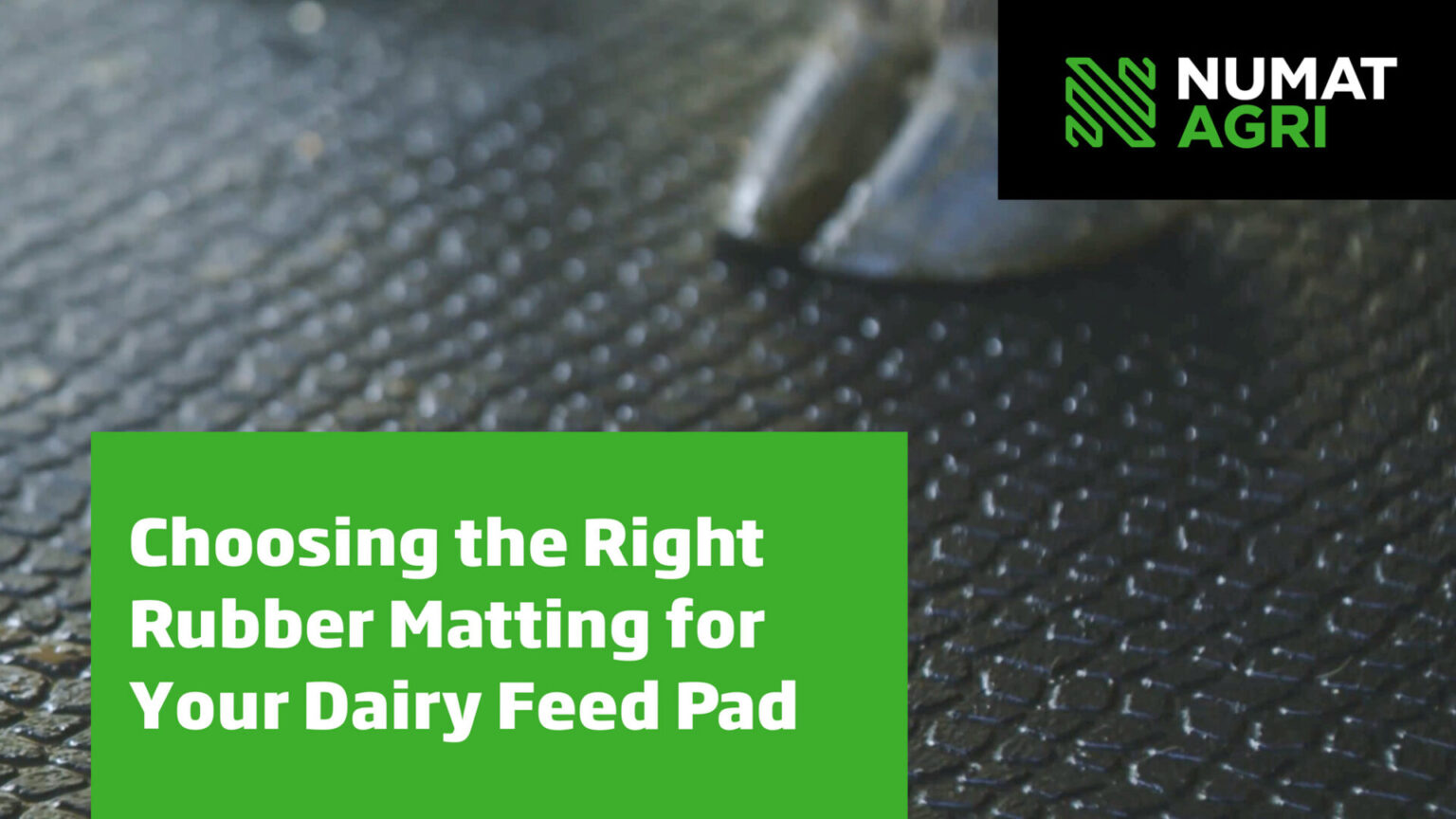 What is a Feed/Stand-Off Pad? - NumatAGRI | NZ