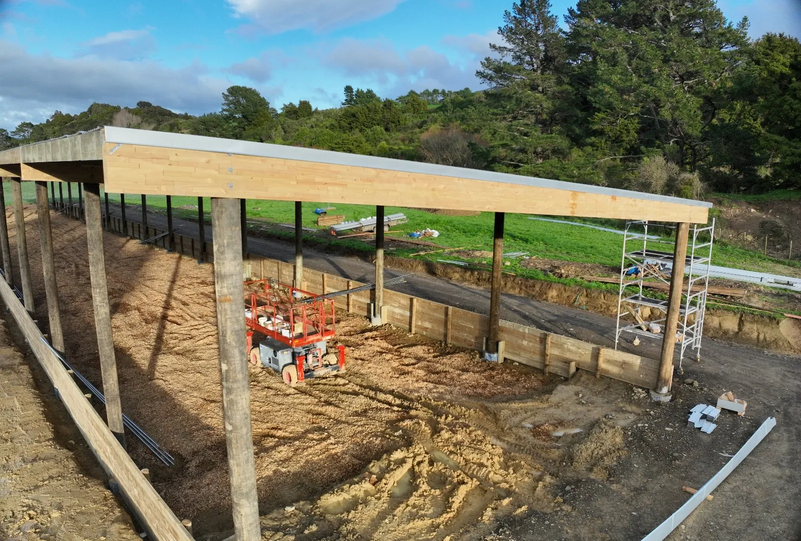 Project Update: Calving and Loafing Barn in Masterton